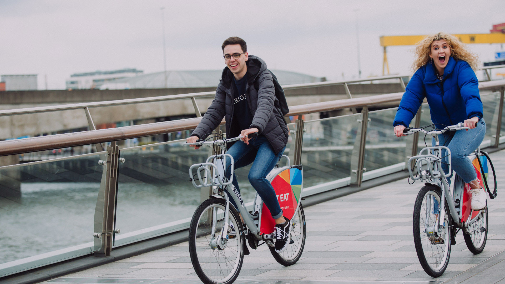 Belfast Bikes - Titanic Walkway | Maritime Mile